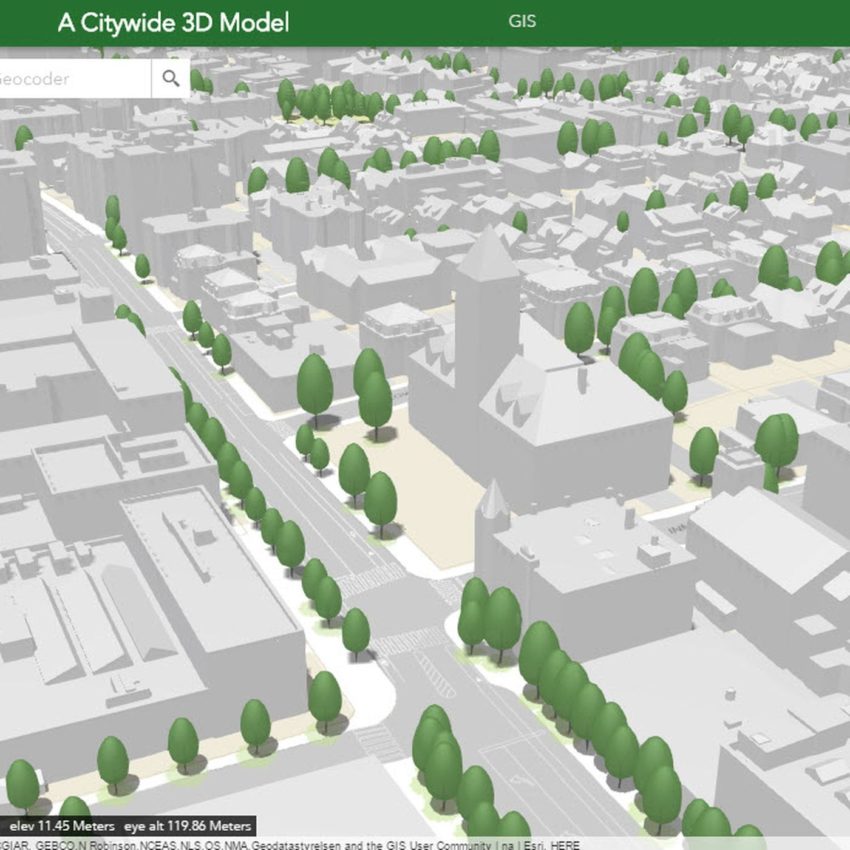 النمذجة المكانية ثلاثية الأبعاد – MAKAN GIS Ltd.